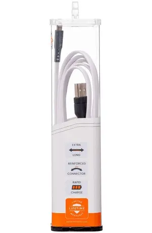 VENTEV Flat Usb-a To Apple Lightning High Speed Tangle-free 6 Foot Cable