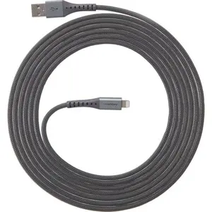 VENTEV Alloy Usb-a To Apple Lighting High Speed Ultradurable 10 Foot Cable - Silver