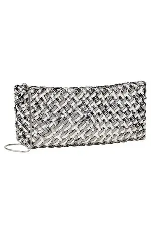 NAGHEDI Gala Metallic Clutch