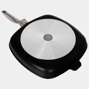 SWISS DIAMOND Chd Nonstick 11-inch X 11-inch Square Grill Pan