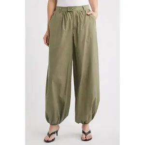 Topshop Ripstop Cotton Balloon Pants