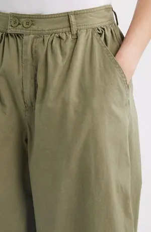 Topshop Ripstop Cotton Balloon Pants