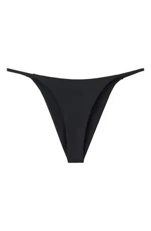 Mango Brazilian Cut Bikini Bottoms - Black