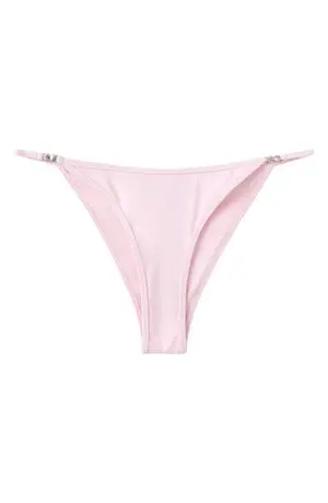 Mango Hardware Detail Bikini Bottoms - Light Pink