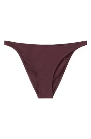 Mango Classic Bikini Bottoms - Wine