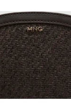 Mango Woven Wristlet