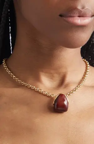 Jacquemus Le Pendant Raisin Necklace