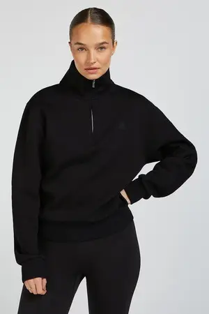 4TH ARQ Levi Jersey Half-zip Sweatshirt
