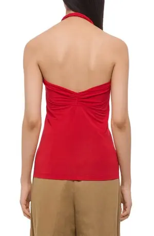 Helmut Lang Twist Dancer Top In Stretch Jersey - Adrenaline Rush