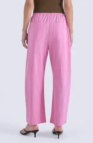 PISTOLA Theo Cotton Drawstring Pants