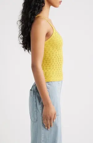 BDG URBAN OUTFITTERS Open Knit Camisole