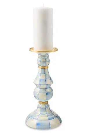 MACKENZIE-CHILDS Large Pillar Candleholder