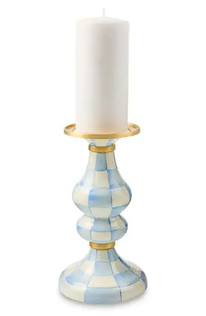 MACKENZIE-CHILDS Medium Pillar Candleholder
