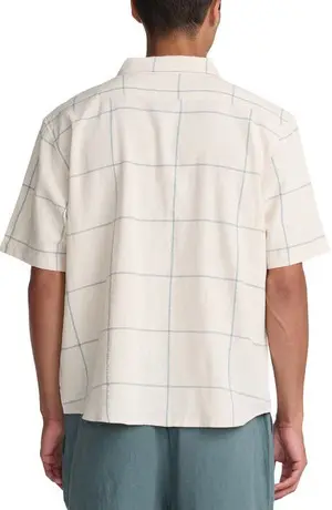 Rvca Vacancy Plaid Camp Shirt