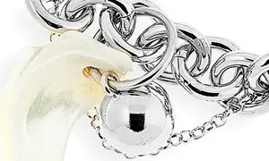 JUSTINE CLENQUET Lewis Mixed Chain & Seashell Necklace