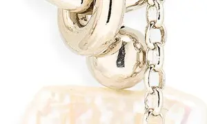 JUSTINE CLENQUET Sunny Mismatched Hoop Drop Earrings