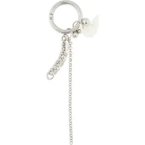 JUSTINE CLENQUET Paula Seashell & Chain Key Ring