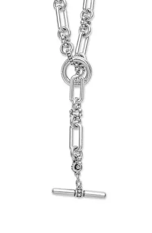 Lagos Sterling Caviar Link Necklace