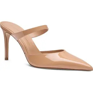 STUART WEITZMAN Power Mule 85 Stiletto Pumps - Adobe