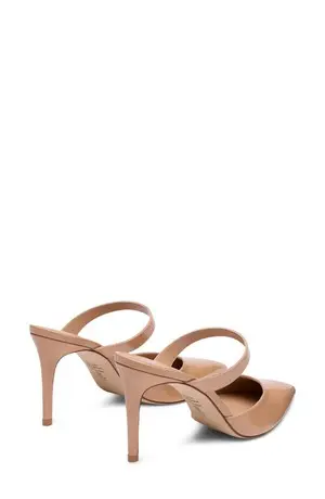 STUART WEITZMAN Power Mule 85 Stiletto Pumps - Adobe