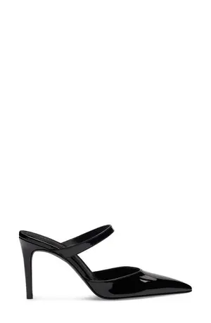 STUART WEITZMAN Power Mule 85 Stiletto Pumps - Black Calf