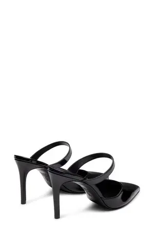 STUART WEITZMAN Power Mule 85 Stiletto Pumps - Black Calf