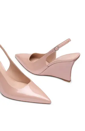 STUART WEITZMAN Vinnie Slingback Wedge 85