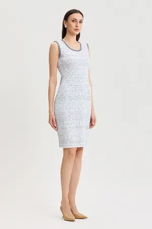 Ming Wang Soft Knit Sheath Dress