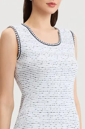 Ming Wang Soft Knit Sheath Dress
