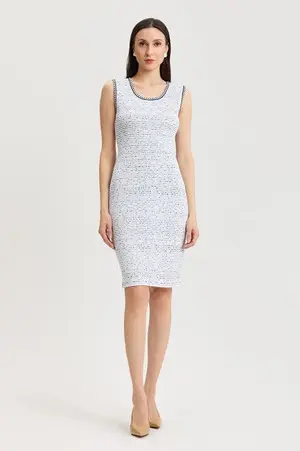 Ming Wang Soft Knit Sheath Dress