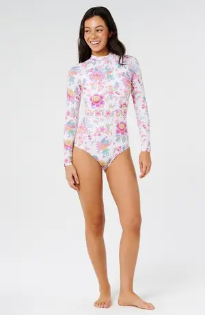 Rip Curl Long Sleeve One-piece Rashguard