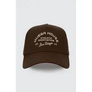 HUEGA HOUSE Athletic Association Trucker Cap - Brown