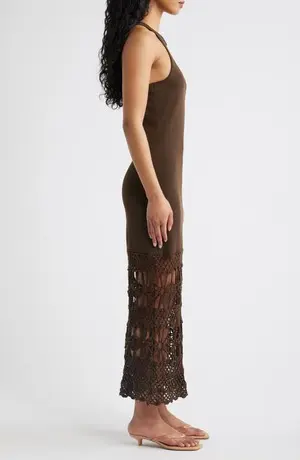 Torn By Ronny Kobo Nina Racerback Body-con Maxi Dress