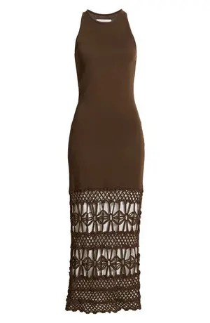 Torn By Ronny Kobo Nina Racerback Body-con Maxi Dress
