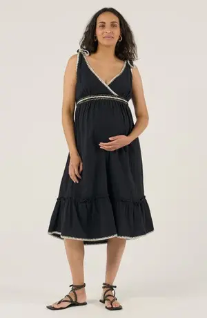 Cache Coeur Tie Detailed Day Dresses