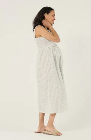 CACHE COEUR Maternity And Nursing Midi Smock Dress Alice