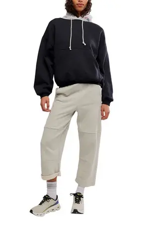 Free People Patch Hoodie