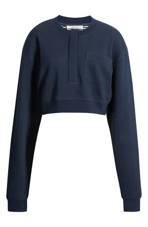 FRAME The Stripe Cuffed Sweatshirt