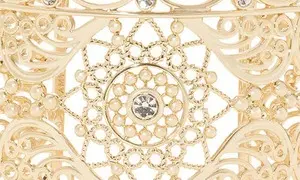 Ramy Brook Laya Medallion Cuff Bracelet