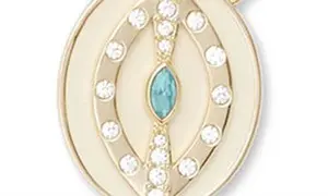 Ramy Brook Saruti Layered Necklace With Enamel Beads And Czech Crystals