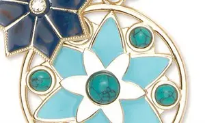 Ramy Brook Enamel Charms Pendant Necklace