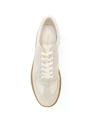 SERGIO MORETTI FIRENZE Panelled Leather Sneakers