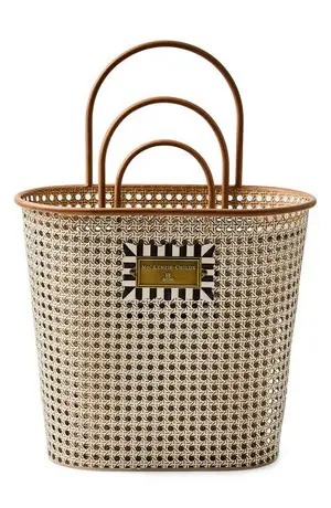 MACKENZIE-CHILDS Cane Set Of 3 Baskets