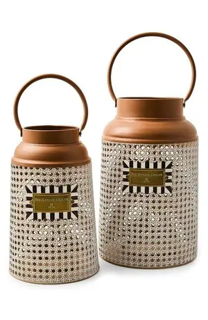 MACKENZIE-CHILDS Cane Small Lantern