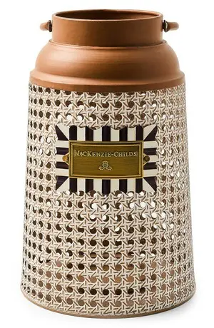 MACKENZIE-CHILDS Cane Small Lantern