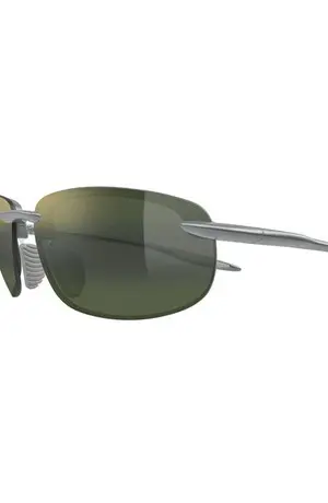 Maui Jim Hookipa Rimless Oval Sunglasses