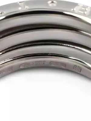 BVLGARI B.zero1 Three-band Ring In 18k White Gold
