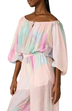 Steve Madden Auda Off-the-shoulder Bubble Top