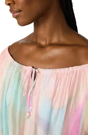 Steve Madden Auda Off-the-shoulder Bubble Top