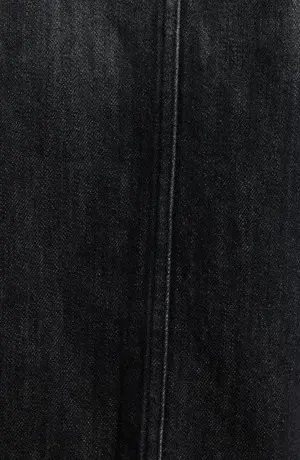 ALLSAINTS Alba Stud Detail Sleeveless Denim Jacket